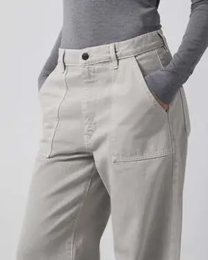 FRAME The Bow Cargo Jeans - Flax