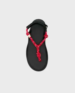 Flowze Flò Rope Sandals - Red
