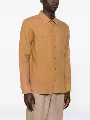 AMARANTO Chest-pockets Long-sleeve Shirt