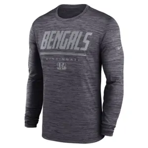 Nike Cincinnati Bengals Long Sleeve Performance T-shirt - Black