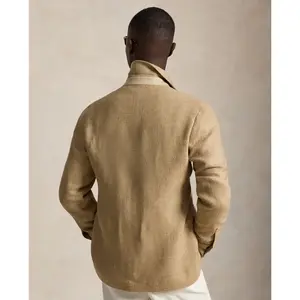 Ralph Lauren Tailored Fit Linen Hopsack Jacket