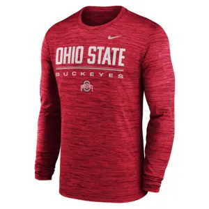 Nike Ohio State Buckeyes Long Sleeve T-shirt - Red