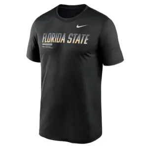 Nike Florida State Sideline Legend Dri-fit College T-shirt - Black
