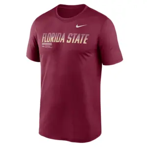 Nike Florida State Sideline Legend Dri-fit College T-shirt - Red