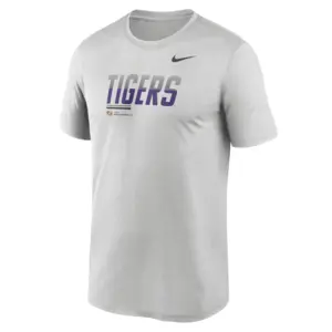 Nike Lsu Sideline Legend Dri-fit T-shirt - Grey