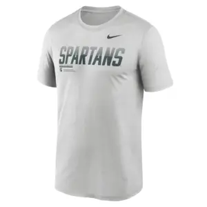 Nike Michigan State Sideline Legend Dri-fit College T-shirt - Grey