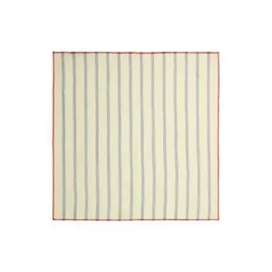 Ralph Lauren Striped Cotton Square Scarf