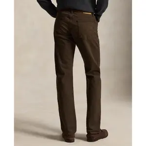 Ralph Lauren Hampton Straight Garment-dyed Jeans - Circuit Brown