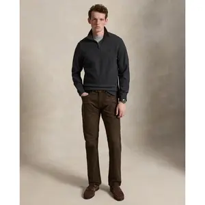Ralph Lauren Hampton Straight Garment-dyed Jeans - Circuit Brown