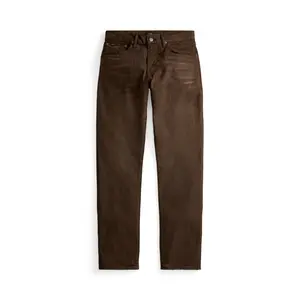 Ralph Lauren Hampton Straight Garment-dyed Jeans - Circuit Brown