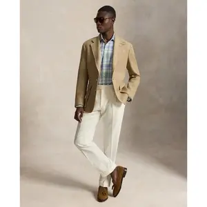 Ralph Lauren Rl67 Broken-herringbone Jacket - Tan