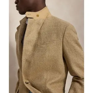 Ralph Lauren Rl67 Broken-herringbone Jacket - Tan