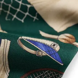 Ralph Lauren Tennis-print Silk Standard Neck Tie