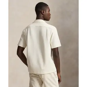 Ralph Lauren Herringbone Jersey Camp Shirt