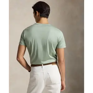 Ralph Lauren Standard Fit Lisle T-shirt - Light Green
