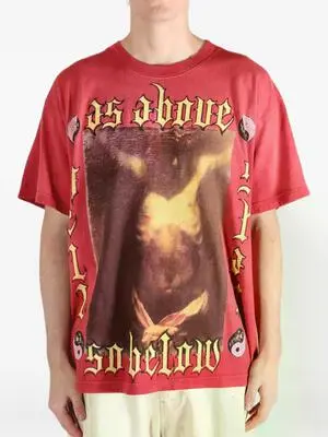 HELLSTAR As Above So Below Graphic-print T-shirt