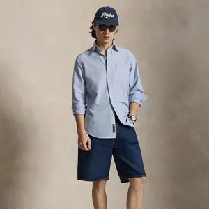 Ralph Lauren Rivington Relaxed 10-inch Denim Short