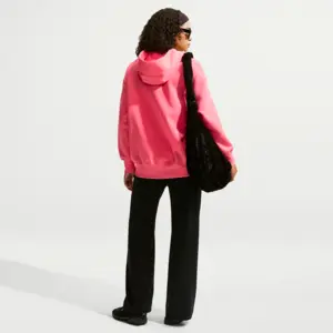 Nike Phoenix Fleece Oversized Pullover Hoodie - Pink