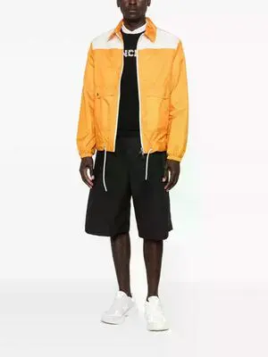 Moncler Dirillo Color-block Zip-up Jacket - Yellow