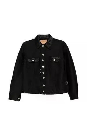 Undercover Printed-hem Jacket