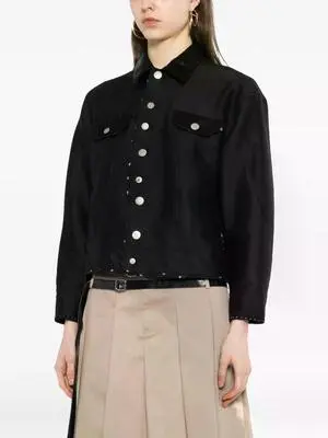 Undercover Printed-hem Jacket