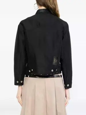Undercover Printed-hem Jacket