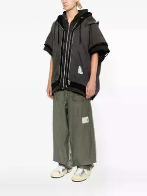 Mihara Yasuhiro Layered-effect Hoodie