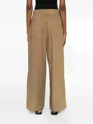 SUSANNE BOMMER Elasticated-waistband Wide-leg Trousers