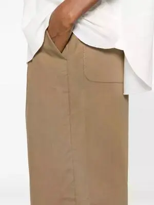 SUSANNE BOMMER Elasticated-waistband Wide-leg Trousers