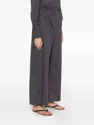 SUSANNE BOMMER Wide-leg Elasticated-waist Trousers