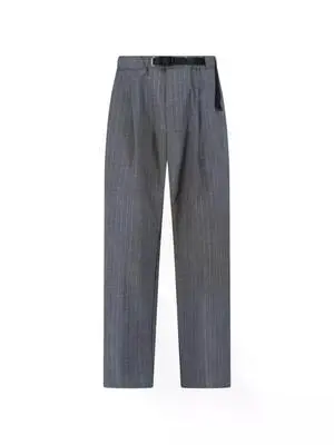 White Sand Ankle Length Pants For Men