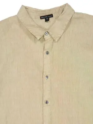 JAMES PERSE Long-sleeve Linen Shirt
