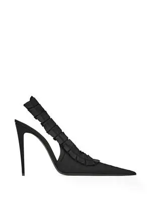 Saint Laurent Ruffle Shoes For Women