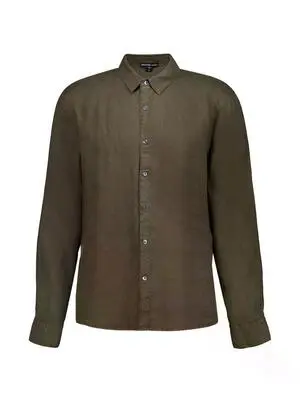 JAMES PERSE Long-sleeve Linen Shirt