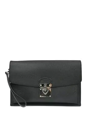 LOUIS VUITTON 1990-2000s Taiga Veraiya Clutch
