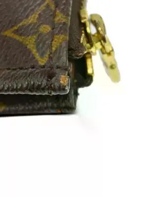 LOUIS VUITTON 1995 Monogram Poche Documents Business Bag - Brown