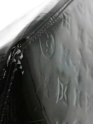 LOUIS VUITTON 2008 Pm Monogram Vernis Bellevue Handbag - Black