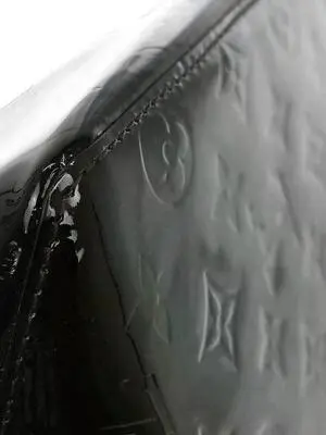 LOUIS VUITTON 2008 Pm Monogram Vernis Bellevue Handbag - Black