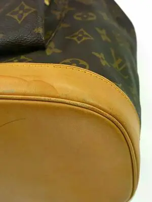 LOUIS VUITTON 1996 Montsouris Gm Monogram Backpack - Brown