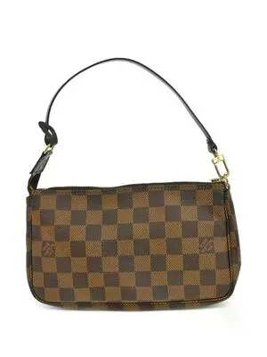 LOUIS VUITTON 2007 Damier Pochette - Brown