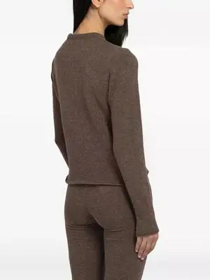 Gimaguas Cometa Ribbed-knit Sweater - Brown