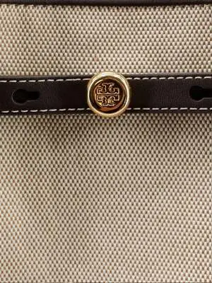 Tory Burch Romy Canvas Tote - Beige