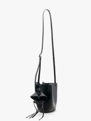 Givenchy Nano Snap Leather Bag - Black