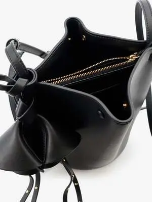 Givenchy Nano Snap Leather Bag - Black