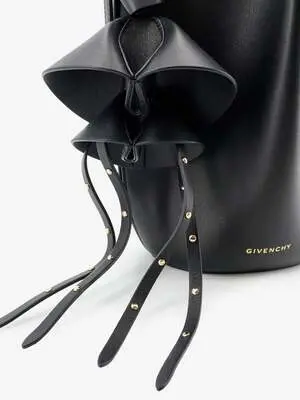 Givenchy Nano Snap Leather Bag - Black