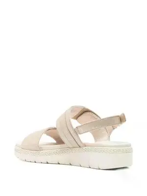 TAMARIS Metallic Leather Sandals
