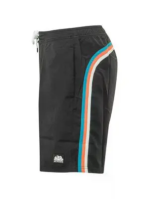 Sundek Rainbow-stripe Swim Shorts - Grey