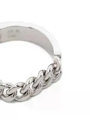 Tom Wood Id Band Curb-chain Ring