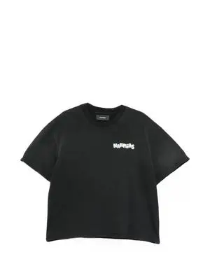 NAHMIAS Round-neck Logo-print T-shirt - Black