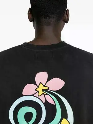 NAHMIAS Round-neck Logo-print T-shirt - Black